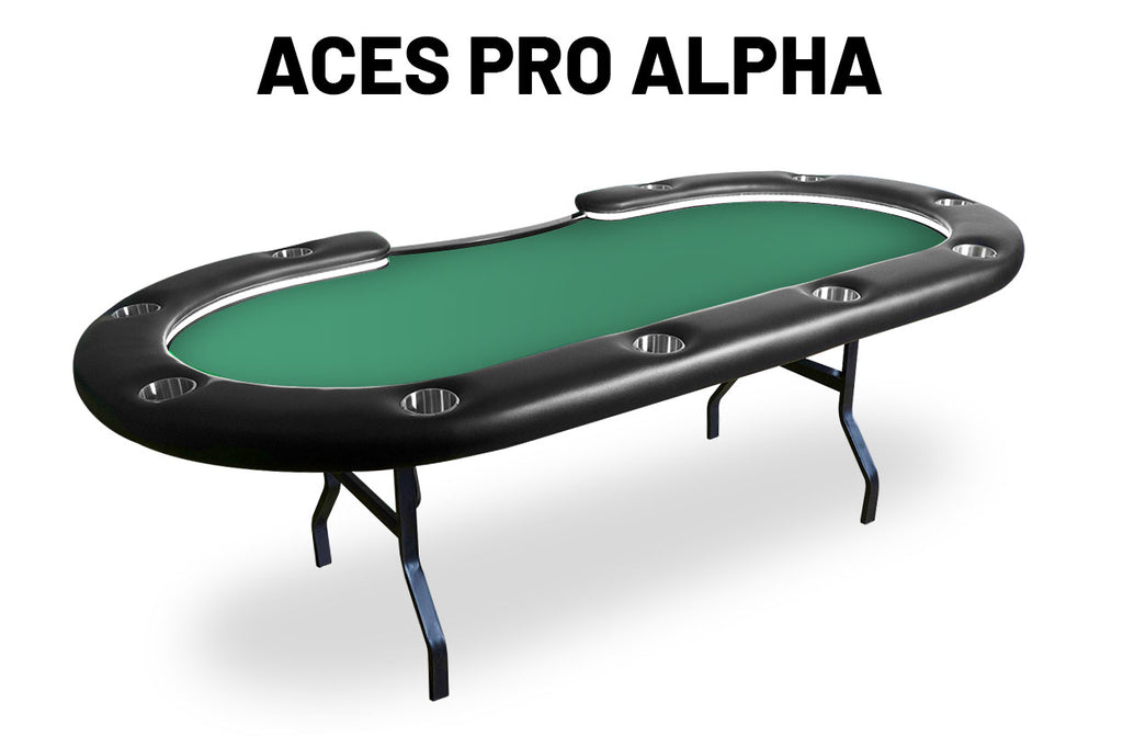 The Aces Pro Alpha Custom Poker Table – Poker Chip Lounge