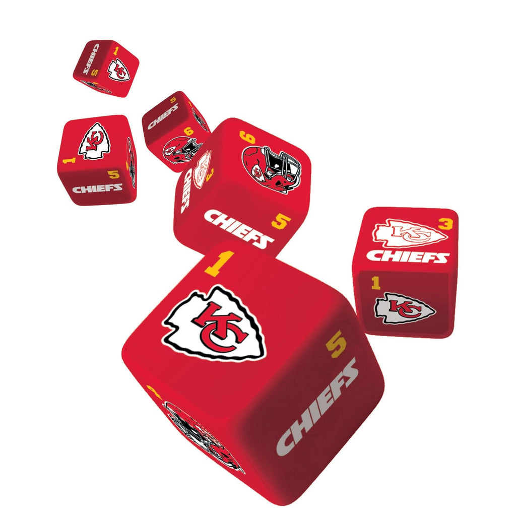 Kansas City Chiefs Dice Set - 19mm – Poker Chip Lounge
