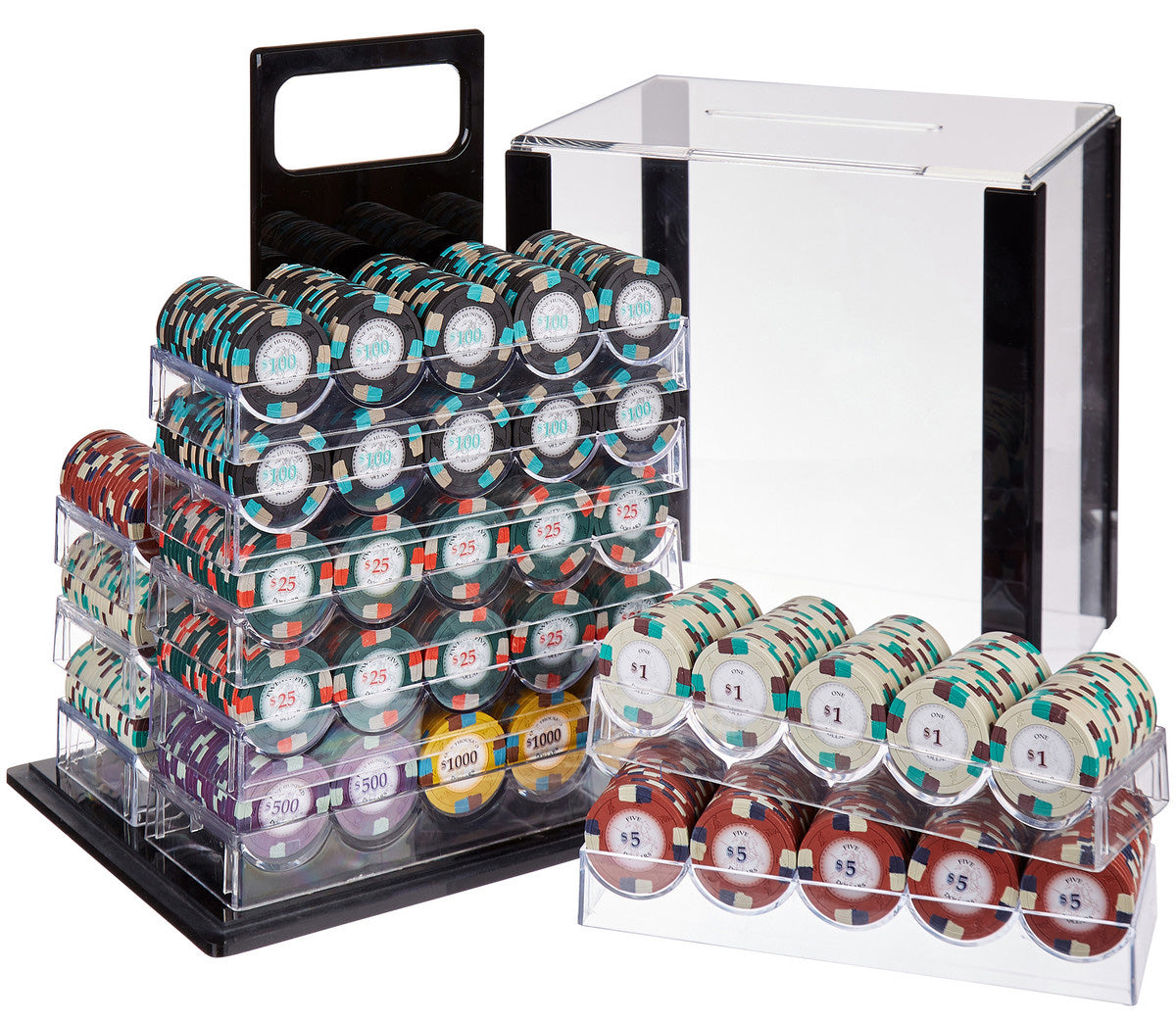 In Stock & POD Poker Sets With Case – Poker Chip Lounge