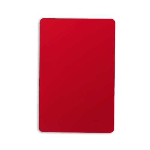 Set of 10 Red Plastic Bridge Size Cut Cards – Poker Chip Lounge