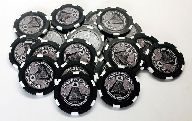 Custom Poker Chips - 11.5 Gram Galaxy Design – Poker Chip Lounge