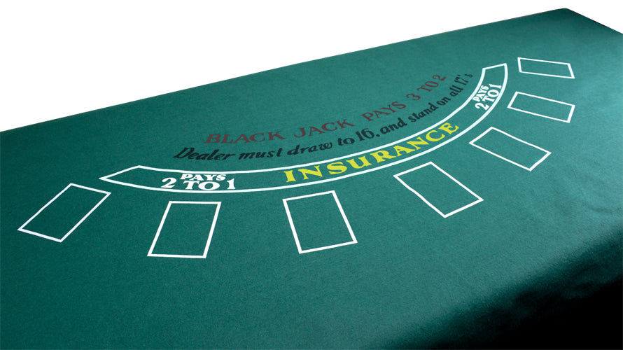 Blackjack and Craps Felt Layout – Poker Chip Lounge
