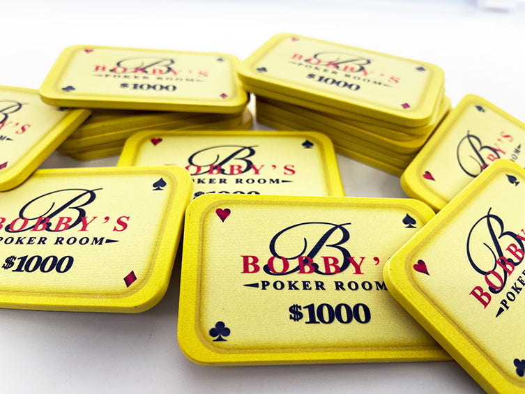Custom Ceramic Poker Plaques – Poker Chip Lounge