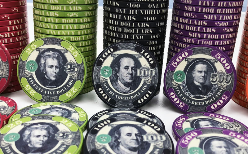 Dead Presidents 10 Gram Ceramic Poker Chips – Poker Chip Lounge