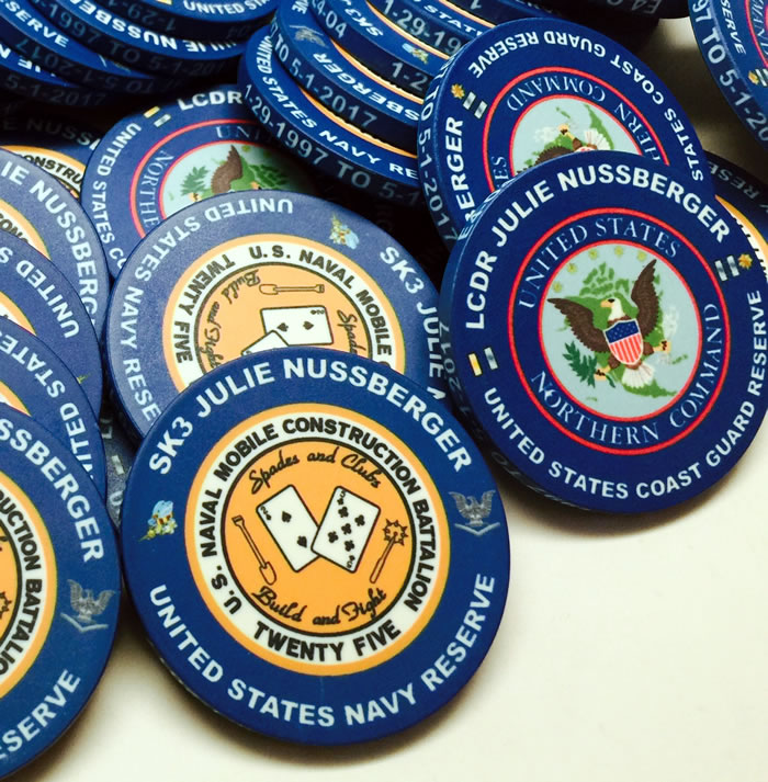 Custom Poker Chip Prototype Set - Infinity Chip – Poker Chip Lounge