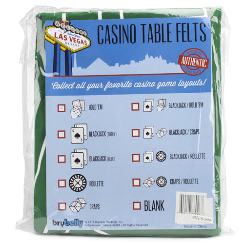 Texas Hold 'Em Felt Layout – Poker Chip Lounge
