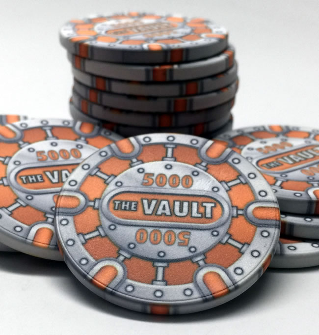 Custom Poker Chips - 10 Gram Ceramic The Vault Series – Poker Chip Lounge