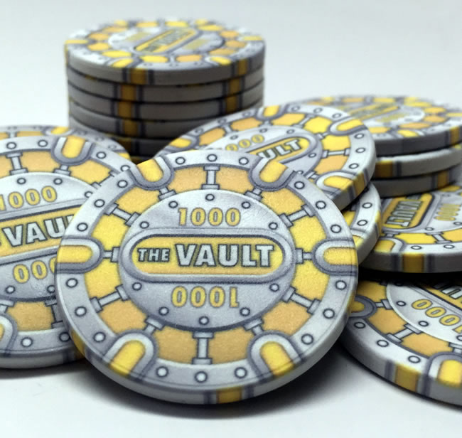 Custom Poker Chips - 10 Gram Ceramic The Vault Series – Poker Chip Lounge