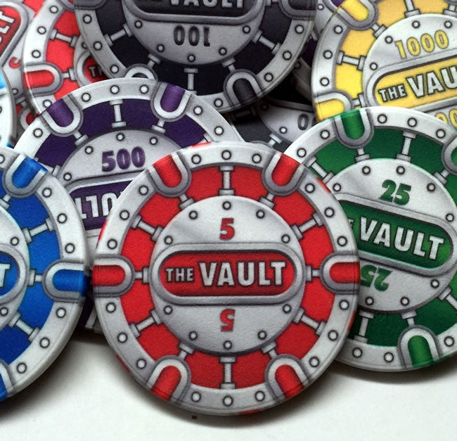 Custom Poker Chips - 10 Gram Ceramic The Vault Series – Poker Chip Lounge