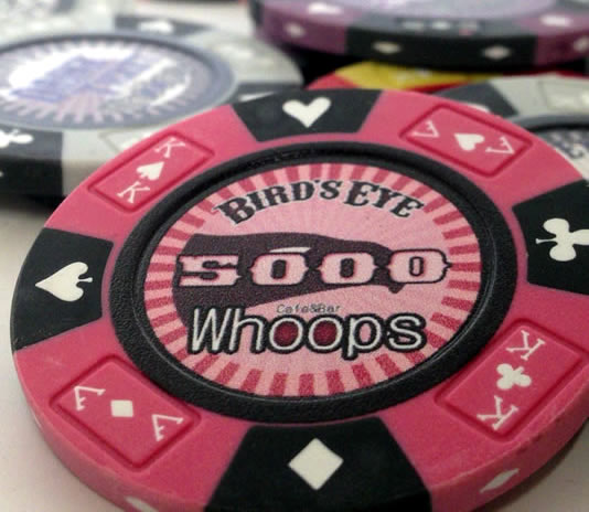 Personalized Custom Acrylic Poker Chip Set - 1000 14g Clay AK & Suit ...